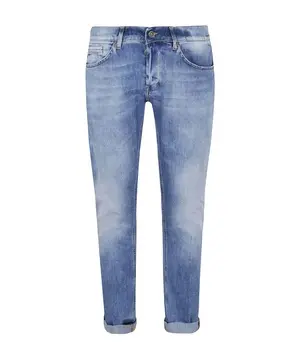 DONDUP Skinny Turn-up Brim Jeans - Blue