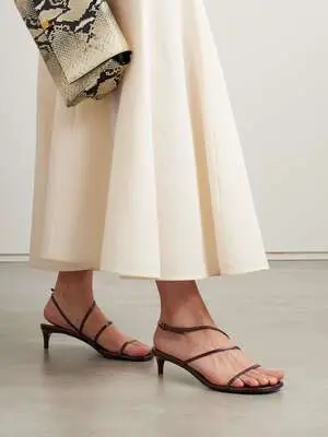 Khaite Lenno Midi Skirt