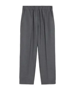 Max Mara Wool Flannel Trousers