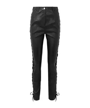 Magda Butrym Lace-up Leather Leggings