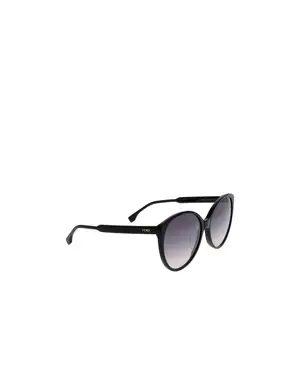 Fendi Round Frame Sunglasses - Gray
