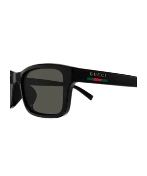 Gucci Rectangular Frame Sunglasses - Black
