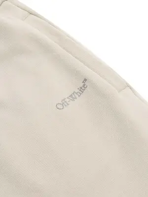 Off-White Elastic Waist Logo Pocket Pants
