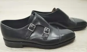 John Lobb Buckled Monk Strap Shoes