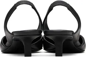 Loulou De Saison Akila Leather Slingback Pumps