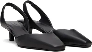 Loulou De Saison Akila Leather Slingback Pumps