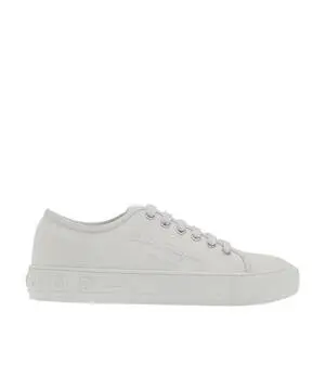 FERRAGAMO Logo Embossed Low-top Sneakers - White