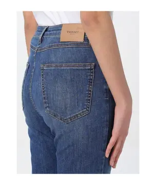 TWINSET Buttoned Jeans