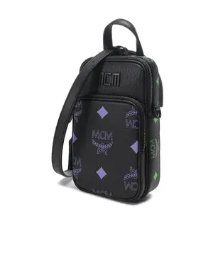 Mcm Logo Strap Satchel
