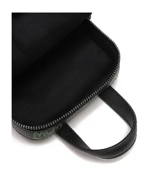 Mcm Logo Strap Satchel