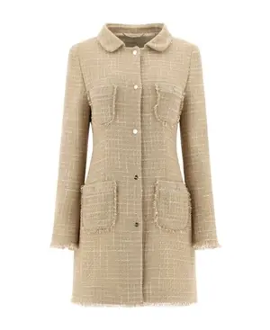 Herno Textured Pocket Detail Coat - No