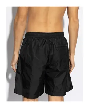 Givenchy Logo Embroidered Swim Shorts - Black