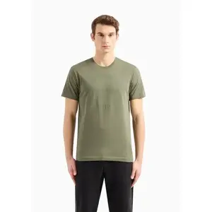 EA7 Logo Round-neck T-shirt