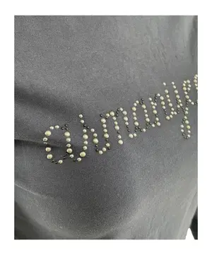 Emporio Armani Embellished Logo Long Sleeve T-shirt