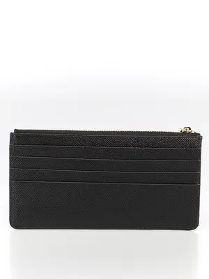 Dolce & Gabbana Dolce Gabbana Logo Plaque Zipped Cardholder