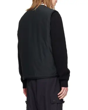 Hugo Boss Zip-up Waistcoat With Logo Detail