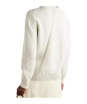 JIL SANDER Asymmetrical Turtleneck Sweater