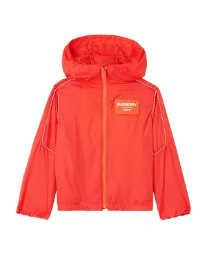 Burberry Horseferry Appliqué Hooded Jacket