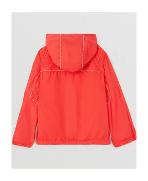 Burberry Horseferry Appliqué Hooded Jacket