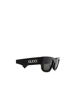 Gucci Rectangular Frame Sunglasses - Black