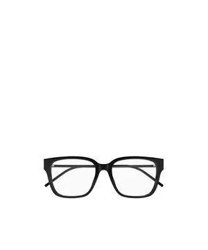 Saint Laurent Square Frame Eyeglasses - Black