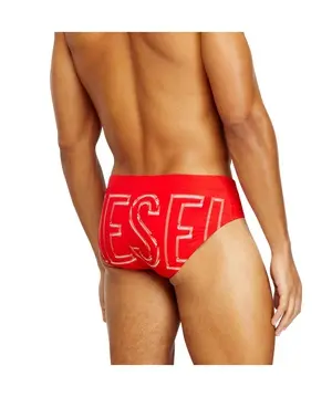 DIESEL® Embossed Logo Swim Briefs