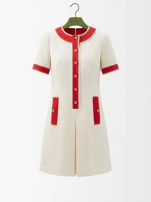 Gucci Round Neck Day Dresses
