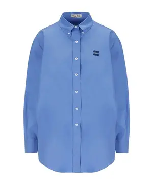 Miu Miu Oversized Poplin Shirt