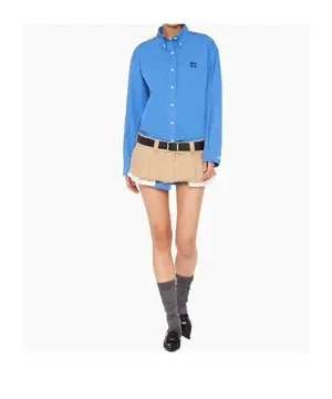 Miu Miu Oversized Poplin Shirt