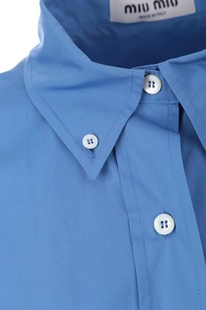 Miu Miu Oversized Poplin Shirt
