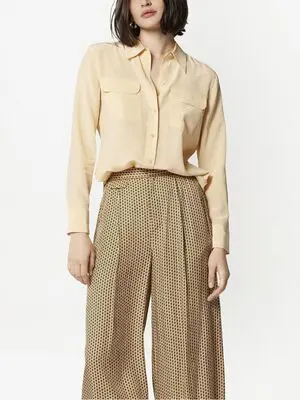 Equipment Silk Long-sleeve Shirt With Chest Pockets - No