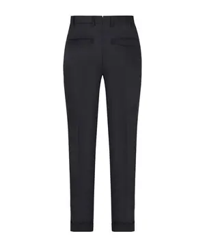 PT TORINO Tailored Straight-leg Trousers With Belt Rings