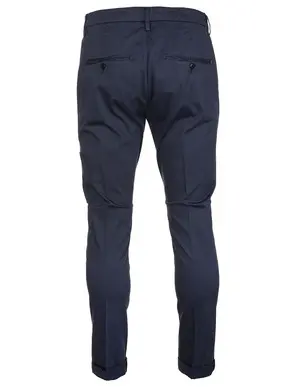 DONDUP Slim Fit Casual Pants - Black