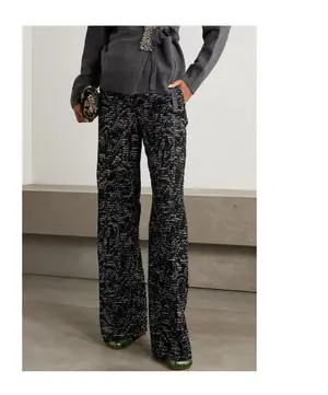 Dries Van Noten Woven Wide-leg Pants