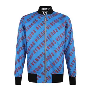 VERSUS Double-sided Logo Bomber Jacket