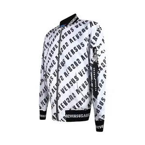 VERSUS Double-sided Logo Bomber Jacket