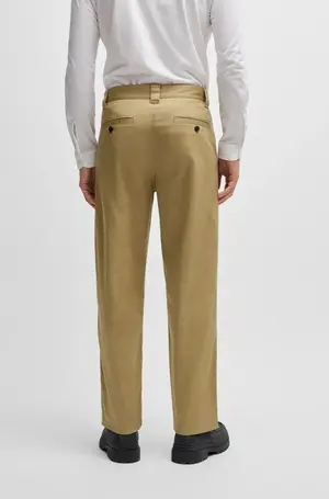 Hugo Boss Belt Loops Slacks - Brown