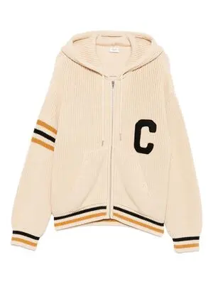 Celine C" Graphic Zip-up Hoodie - No