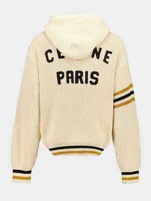 Celine C" Graphic Zip-up Hoodie