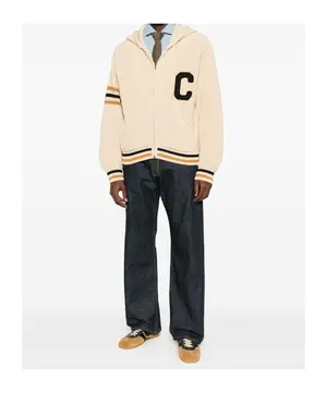Celine C" Graphic Zip-up Hoodie