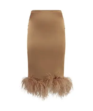 Giuseppe Di Morabito Feather Trim Skirt