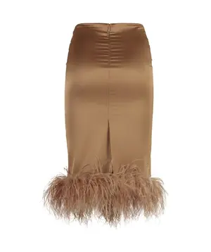 Giuseppe Di Morabito Feather Trim Skirt