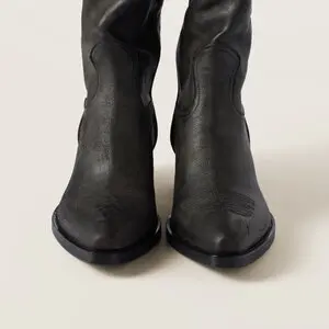 Miu Miu Leather Boots