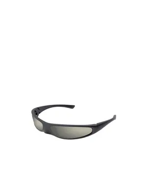 Balenciaga Wraparound Shield Sunglasses
