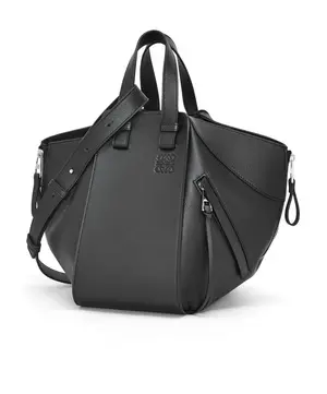 Loewe Hammock Small Shoulder Bag - Black