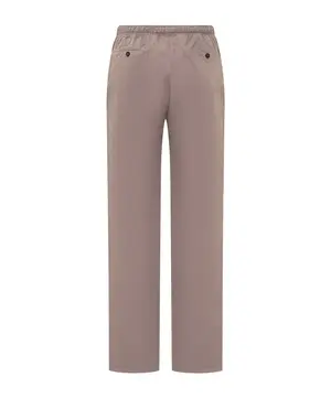 Palm Angels Logo Embroidered Drawstring Pants - Gray