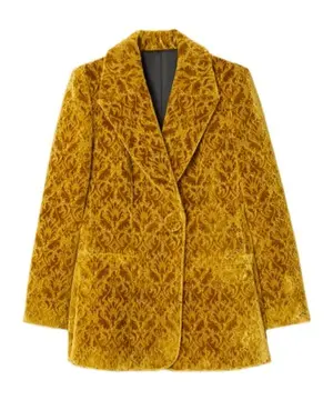 Burberry Notched Lapel Blazers For Women