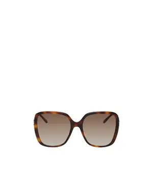 Chloé Rectangular Frame Sunglasses - Brown