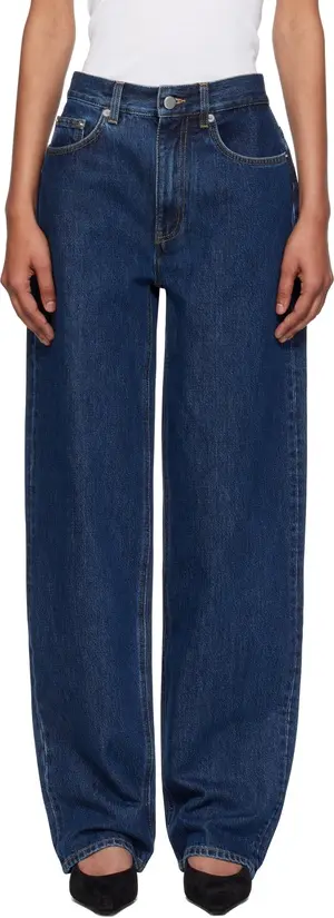 Loulou De Saison Samur Denim Jeans - Blue