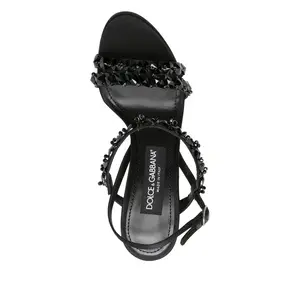 Dolce & Gabbana Embellished Sandals - Black